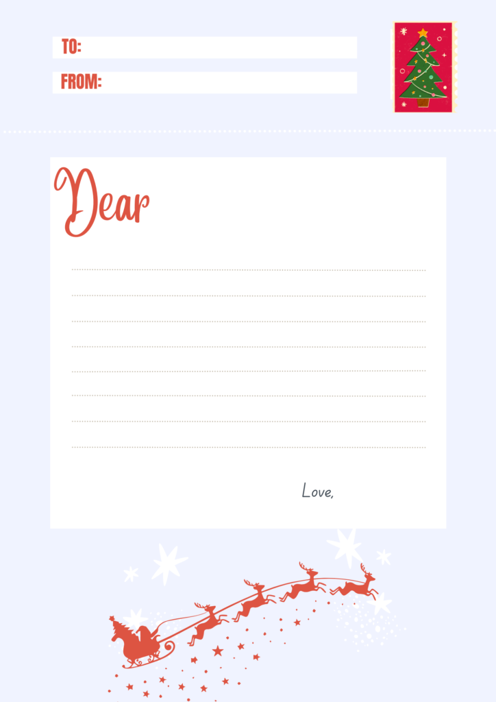 Perfect Family Christmas Letter Template for Holiday Greetings